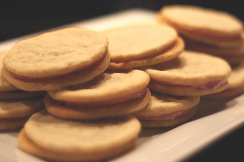 Raspberry Cream Sandwiches - Tiny Test Kitchen | Tiny Test Kitchen