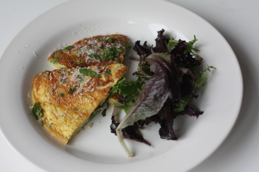 Spring Frittata - Tiny Test Kitchen | Tiny Test Kitchen