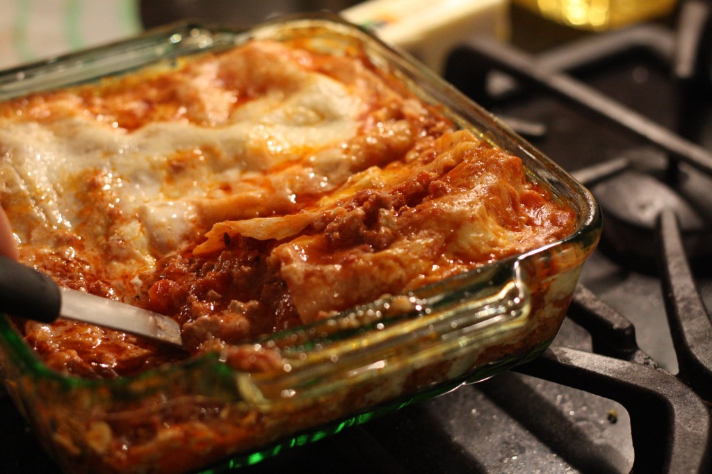 Creamy, Traditional Lasagne - Tiny Test Kitchen | Tiny Test Kitchen